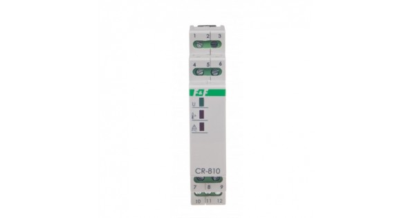 CR-810 šiluminė relė 16A/230/24V C/DC / 1DIN / PTC